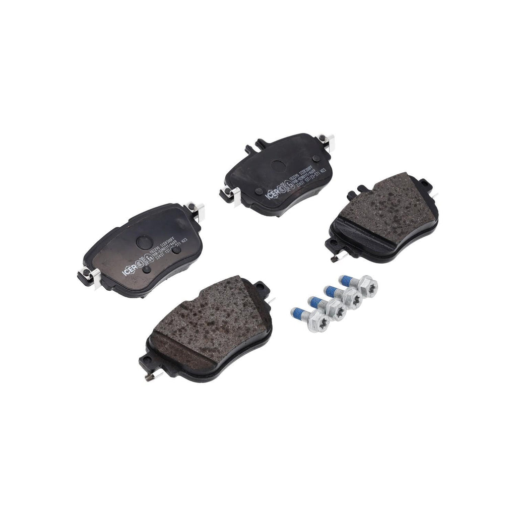 0004206000 | Balatas de freno traseras ICER-BRAKES | – SAFE REFACCIONES