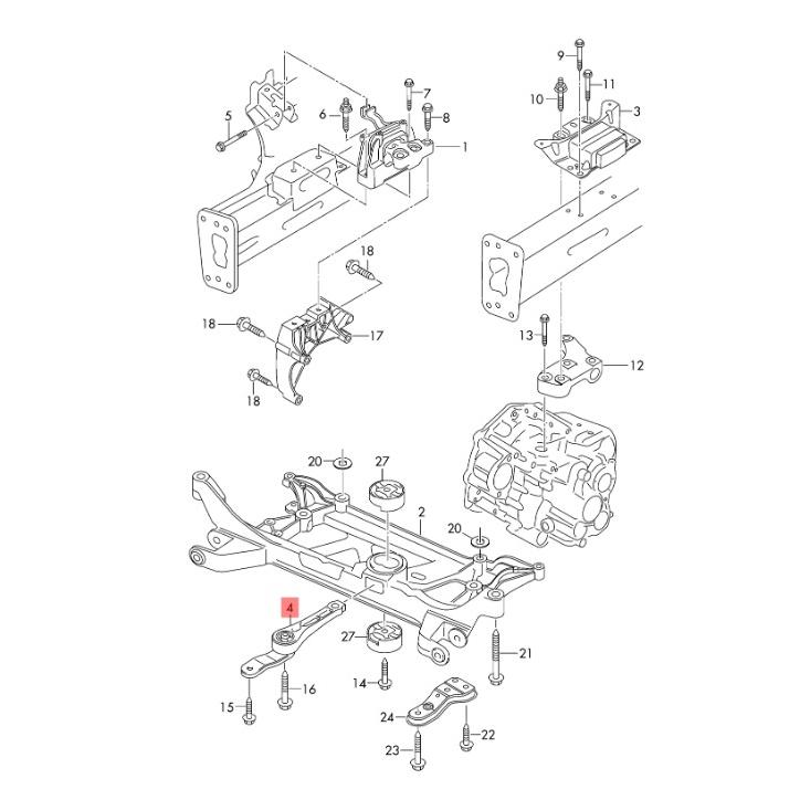 5Q0199855AD | Soporte de motor VIKA | – SAFE REFACCIONES
