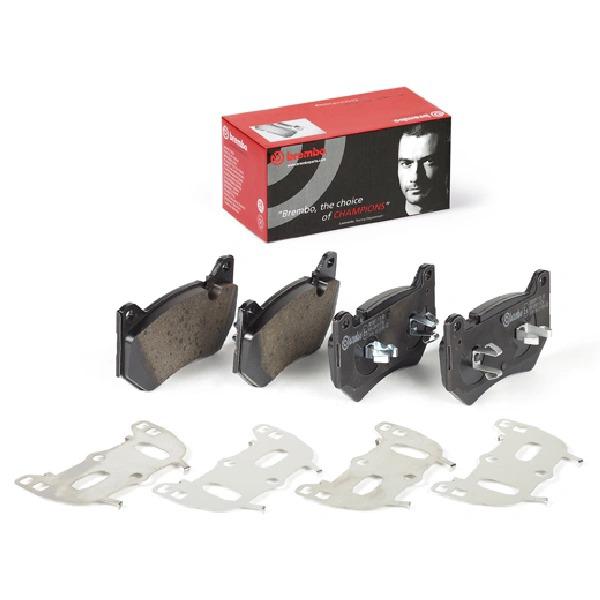 80A698151B | Balatas de freno delanteras BREMBO | – SAFE REFACCIONES